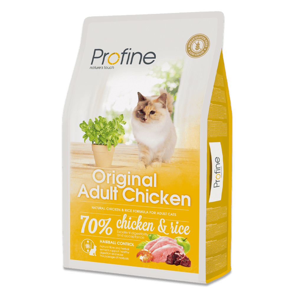 Profine Cat Original Adult Chicken 10 kg | Tørfoder til voksne katte
