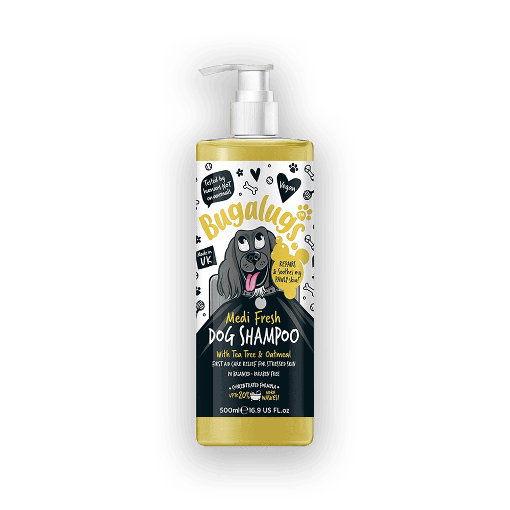 Bugalugs Medi Fresh Dog Shampoo med Tea Tree & Oatmeal